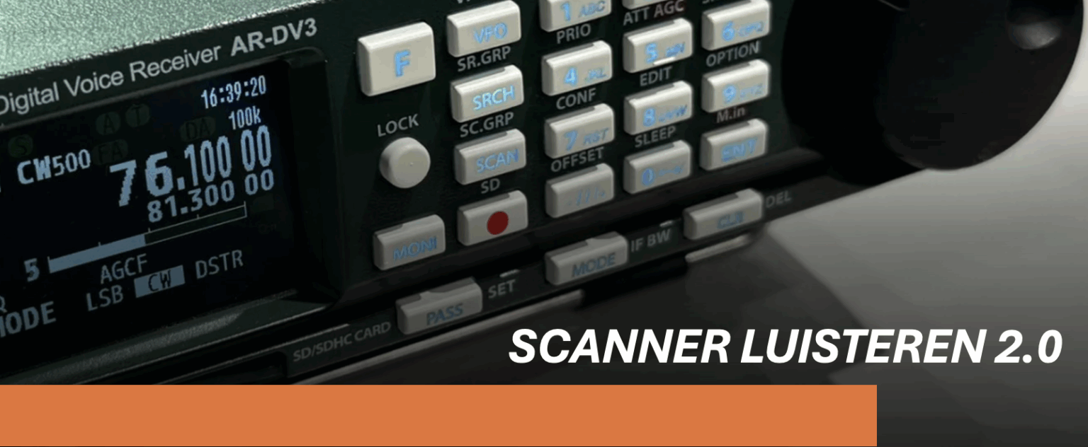 Scanner Luisteren 2.0 – Delta Scanner Zeeland